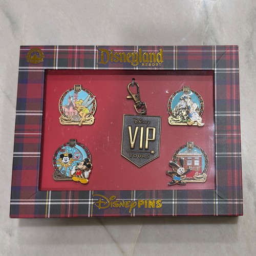 Disneyland 70th Anniversary VIP Tour Pin Set-New | eBay