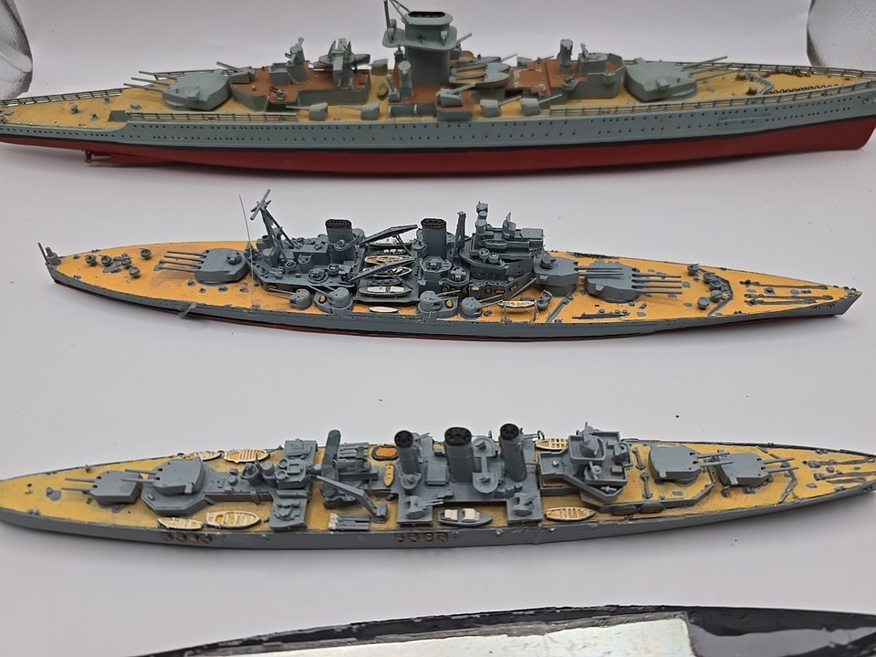 Plastic Model Warship X3 Military Warship Ship Pre Built And Painted ...