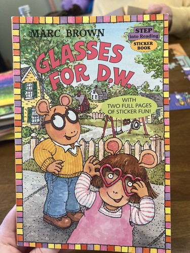 Glasses for DW With Two Full Pages of Sticker Fun - Paperback - | eBay