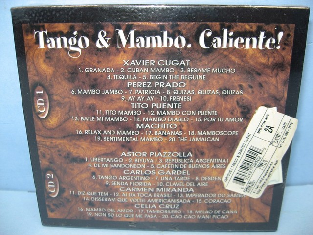 Tango & Mambo Caliente! by Various Artists (CD, Oct-1997, Retro Records (UK)) for sale online | eBay