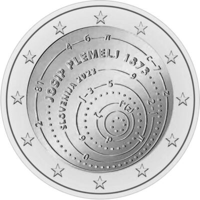 2 euro Slovenia 2023 150° anniversario della nascita Josip Plemelj | eBay