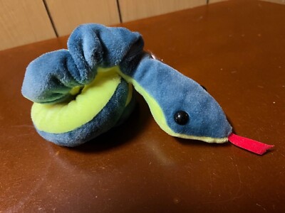 Ty Beanie Baby Hissy Snake Beanbag Plush Original Tag 1997 Stuffed ...