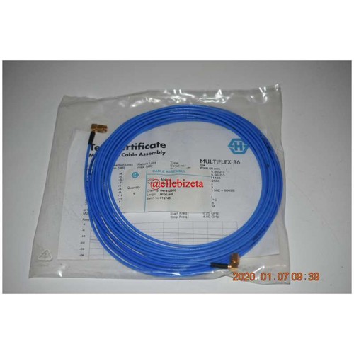 HUBER+SUHNER Multiflex 86 Terminé Avec 2 SMA 50-2-3 (2016 ED2/C3) | eBay
