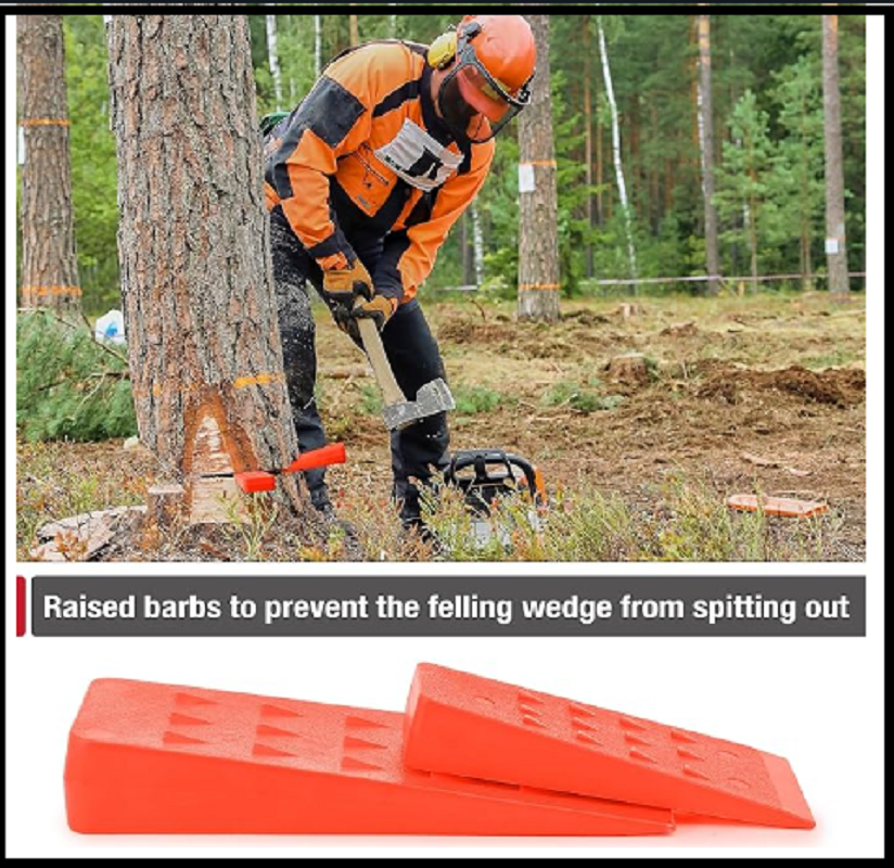 4 Pack Tree Felling Wedges Wedges 5.5+8 Tree Cutting Equipment | eBay