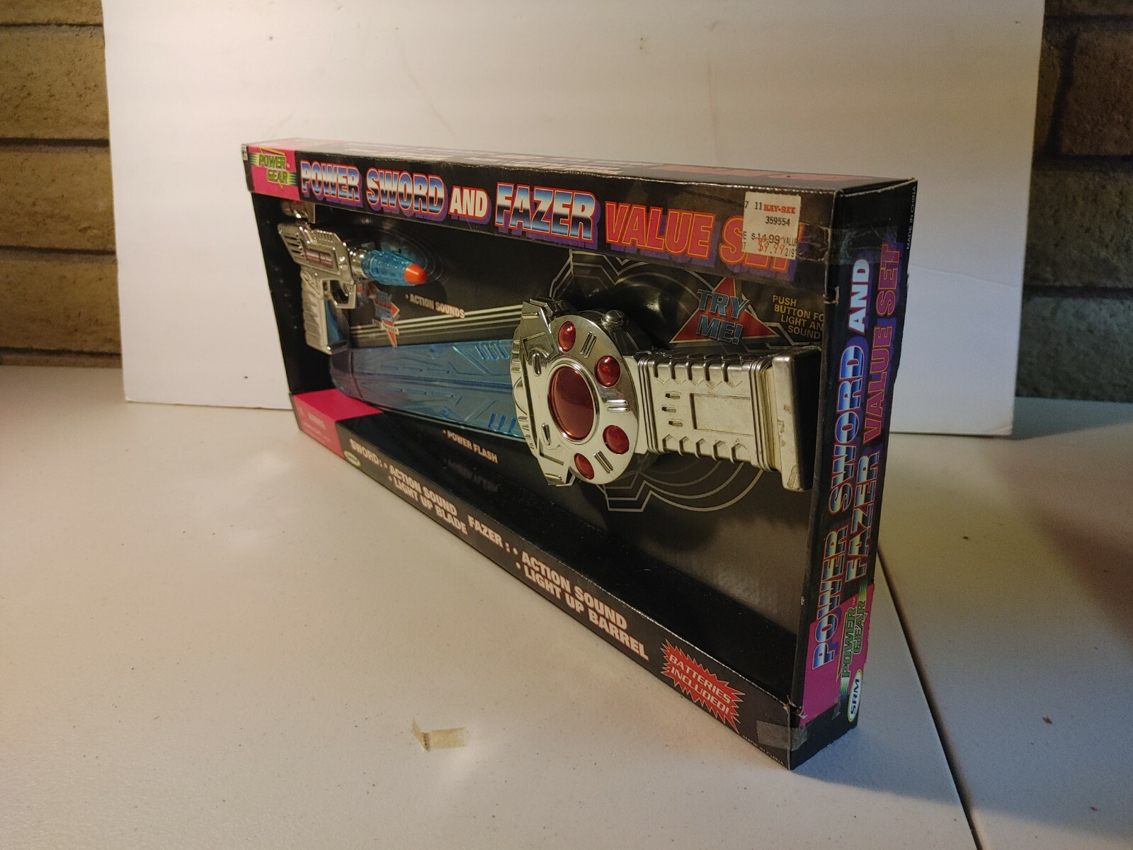 1995 Blue Power Sword And Fazer Power Gear NRFB | eBay