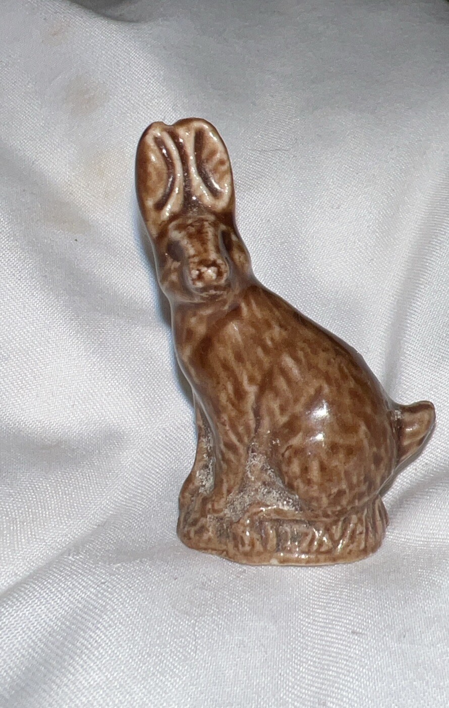 Wade Whimsies Brown Hare Rabbit, Ceramic, Red Rose Tea, Made in England ...