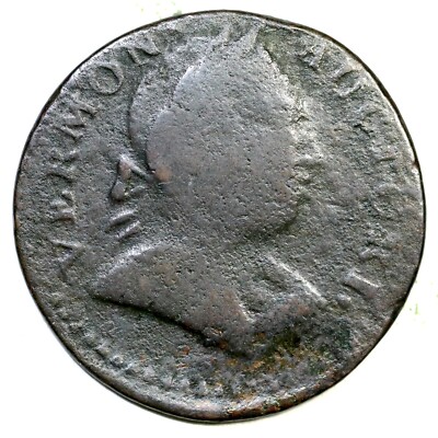 1788 RR-22 R-5- Bust Right Vermont Colonial Copper Coin | eBay