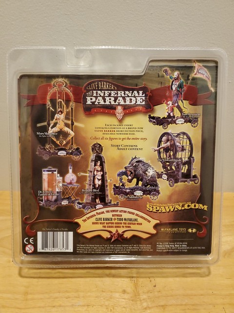 Infernal Parade Dr Fetters Family of Freaks 2004 McFarlane Toys Clive ...