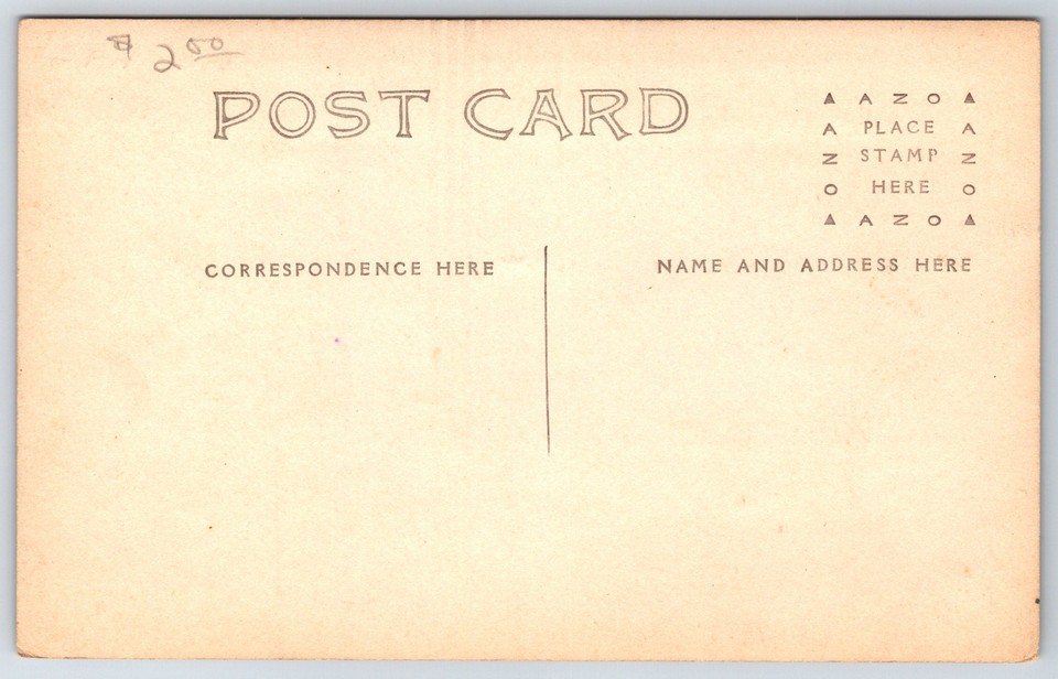 RPPC Folk Victorian Home w/Fishscale Trim~Stone Foundation~Small Porch ...