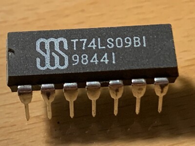 T74LS09B1 - SGS Thomson Semiconductor IC- quad 2-input AND gate, DIP-14 ...