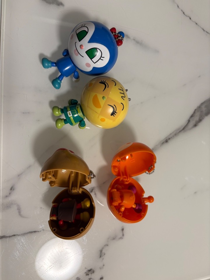 Bandai Anpanman Doll Set Toy From 3 years old capsule toy machine | eBay