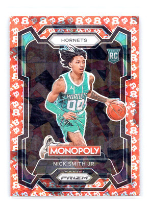 2024 Monopoly Prizm #14 Nick Smith Jr Rookie Red Monopoly Cars - | eBay