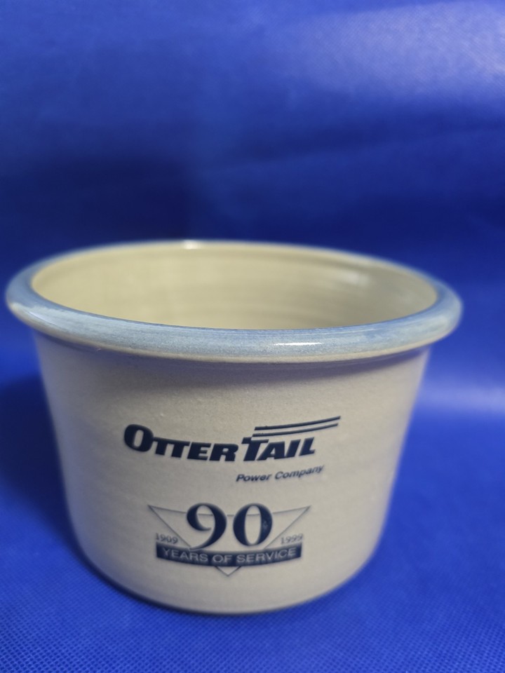Red Wing Stoneware Crock/ Made for vintage Otter Tail Power Company | eBay