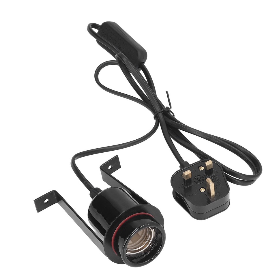 Ceramic Reptile Heat Lamp Holder 300W Loading Reptile Light Socket For ...