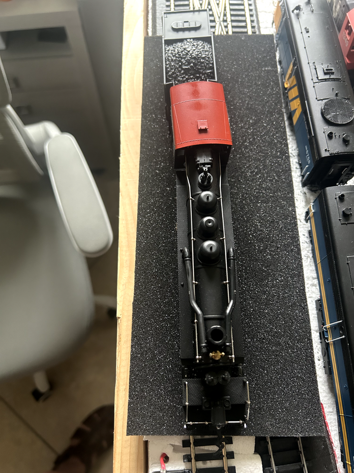 MANTUA 325-14 HO 2-6-6-2T Articulated Logger Flywheel drive w' tender ...