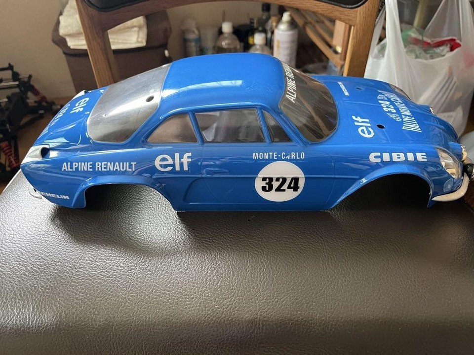 Tamiya Alpine A110 Body M-Chassis Rc Car Body Shell Lightweight ...
