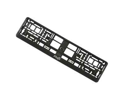 European License Number Plate Frame Holder Surround with text Hustle | eBay