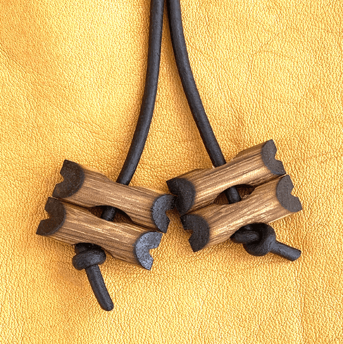 BSA Wood Badge Exotic Zebra Wood 4 Beads | eBay