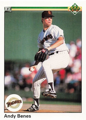 Andy Benes Baseball Card Upper Deck 1990 #55 | eBay