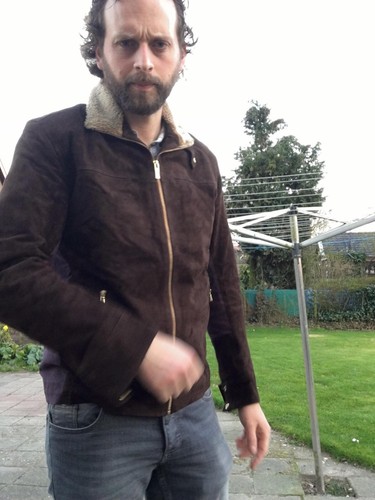 Screen Accurate Rick Inspired By TWD Grimes Style Suede Leather Jacket ...