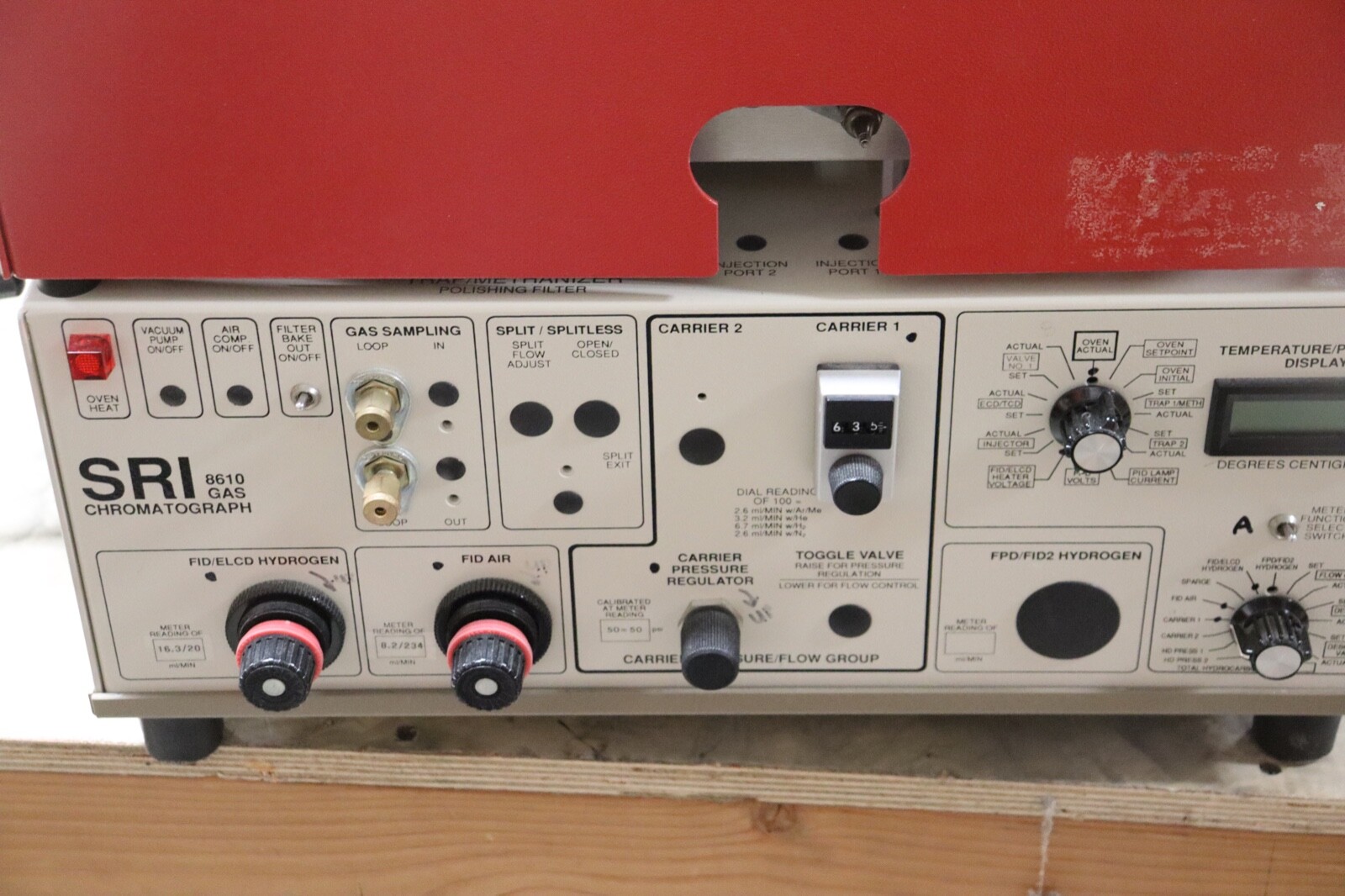SRI Instruments 8610 Gas Chromatography GC WORKING | eBay