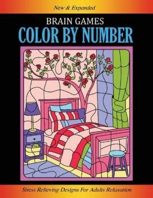 Illustrashop Brain Games, Color By Number (Poche) | eBay