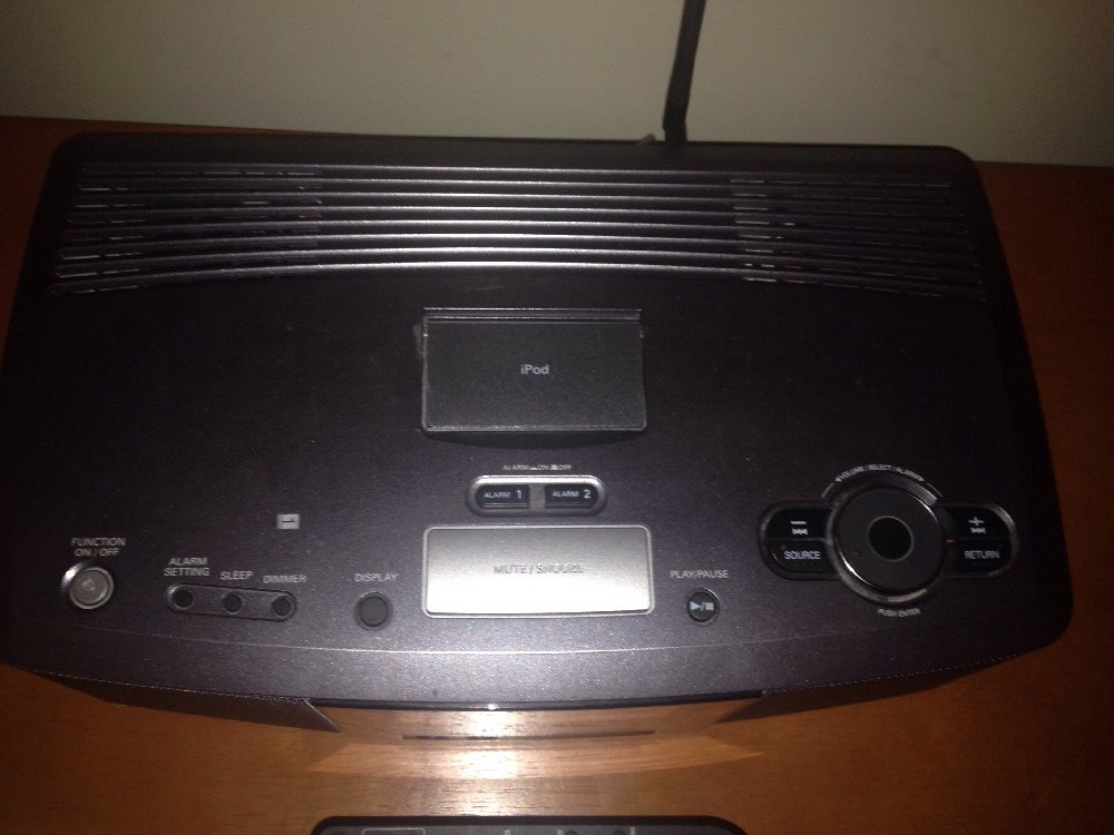 Denon S-32 Wireless Network Clock Internet Radio Wifi Ipod Great Sound ...