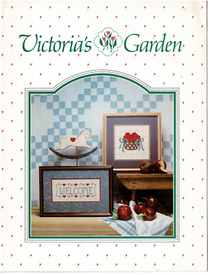 VICTORIA'S GARDEN CROSS STITCH LEAFLET | eBay