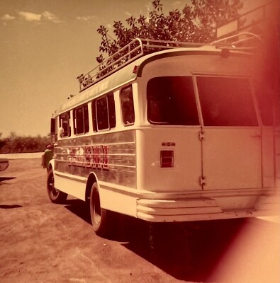 Old Bus Mexico Vacation Vintage Color Photo Picture 1960’s | eBay