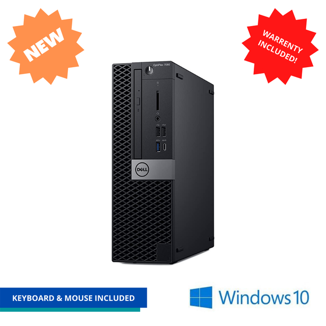 Dell Optiplex 7060 (512GB SSD, Intel Core i7 8th Gen., 3.20 GHz, 16GB ...
