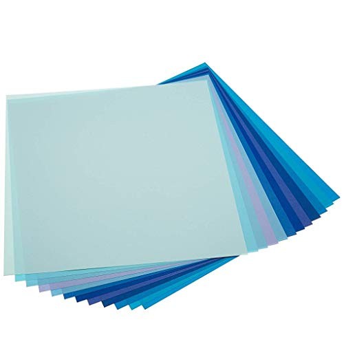 Toyo Origami Tanto Color Paper 35cm square Blue 12 sheets 068302from JP ...