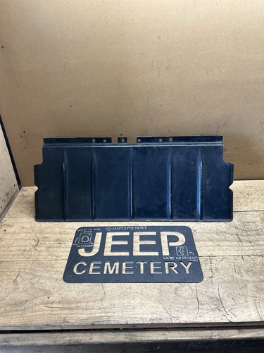 84-01 Jeep Cherokee XJ Comanche MJ OEM Front Skid Plate Skidplate RARE ...