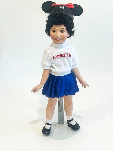Annette Funicello Mickey Mouse club porcelain doll - Ashton Drake ...