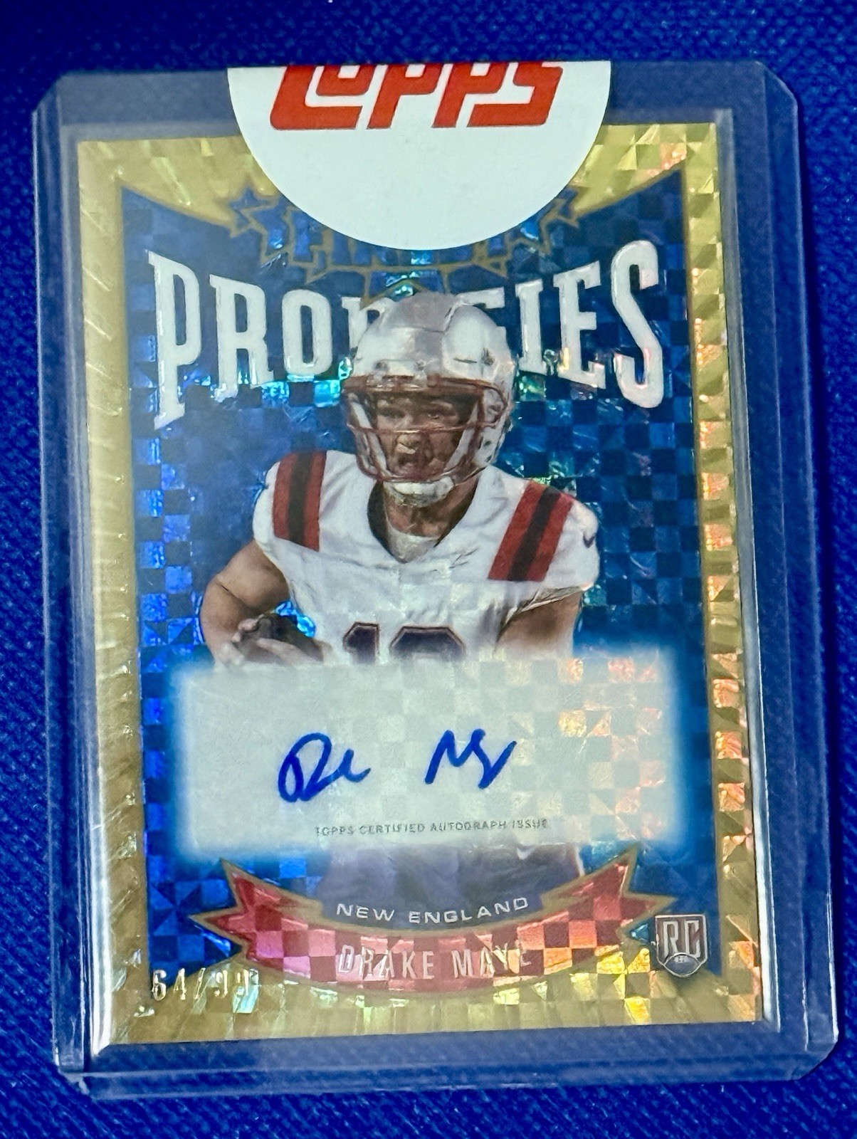 Drake Maye’s Card Market Is Booming as His NFL Trajectory Sharpens