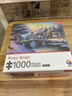 hNCL Winter Bridge 1000 Piece Puzzle. New in Sealed box | eBay