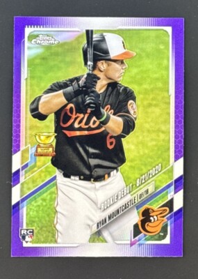 2021 Topps Chrome Update Ryan Mountcastle Rookie Debut Purple Refractor ...