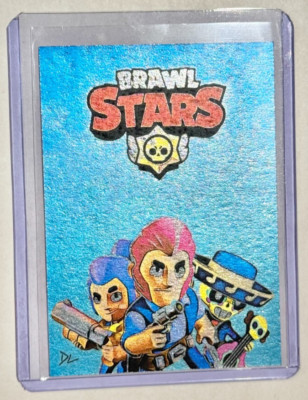 Brawl Stars Platinum Plated Artist Signed "Video Game Classic" Trading ...
