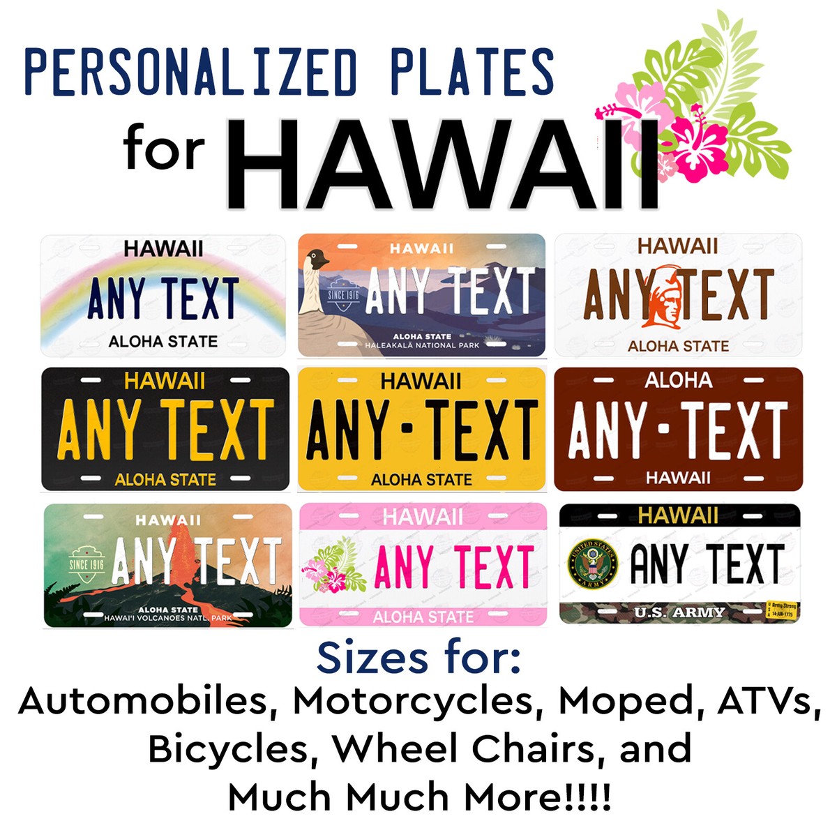 Hawaii Licence Plate 1966 Hawaii Registration Sticker : Bob Hoyts