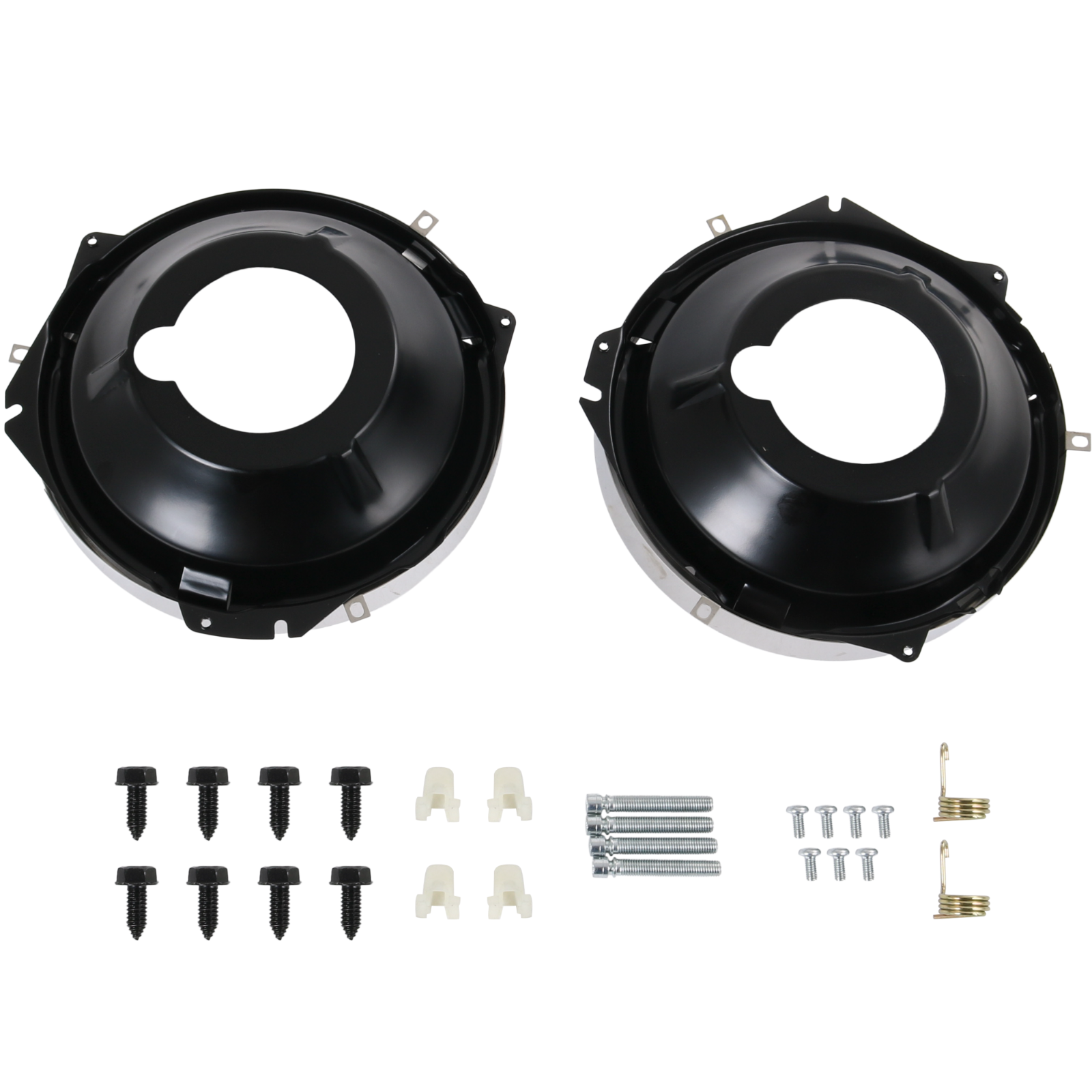 Headlamp Retaining Ring Mounting Bucket Hardware Camaro Nova Rings Kit ...