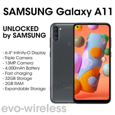 Samsung Galaxy A11 SM-A115U - 32GB - Black (T-Mobile) (Single SIM) | eBay