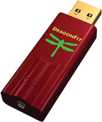 Audioquest Dragonfly RED USB DAC, 32-bit ESS Sabre Chip, High ...