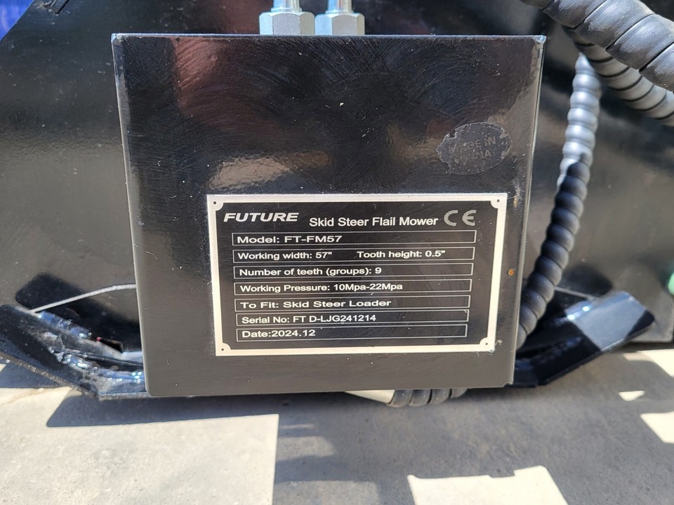 Future 57" Flail Mower Rotary Brush Cutter Finishing Mower Attachment ...