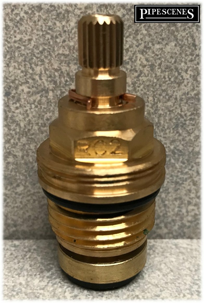 pipescenes555 RC2 / A6 Rubber Washer Tap Cartridge Valve 20 Spline x 7 ...