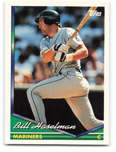 1994 Topps #138 Bill Haselman NM-MT Mariners ID:178300 | eBay