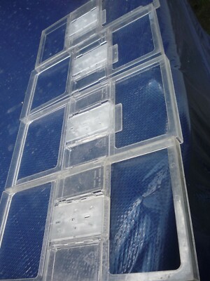 Alpha Security LONGBOX STYLE CD Keeper Lot Of 50 security Cases record ...