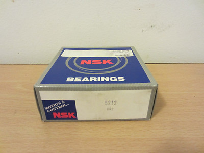 NSK 5212 DOUBLE ROW ANGULAR CONTACT BALL BEARING / SKF 5212J | eBay