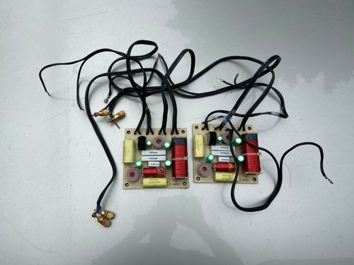 Pair of MB Quart Three Crossovers tested & working w/ Speaker Terminals ...
