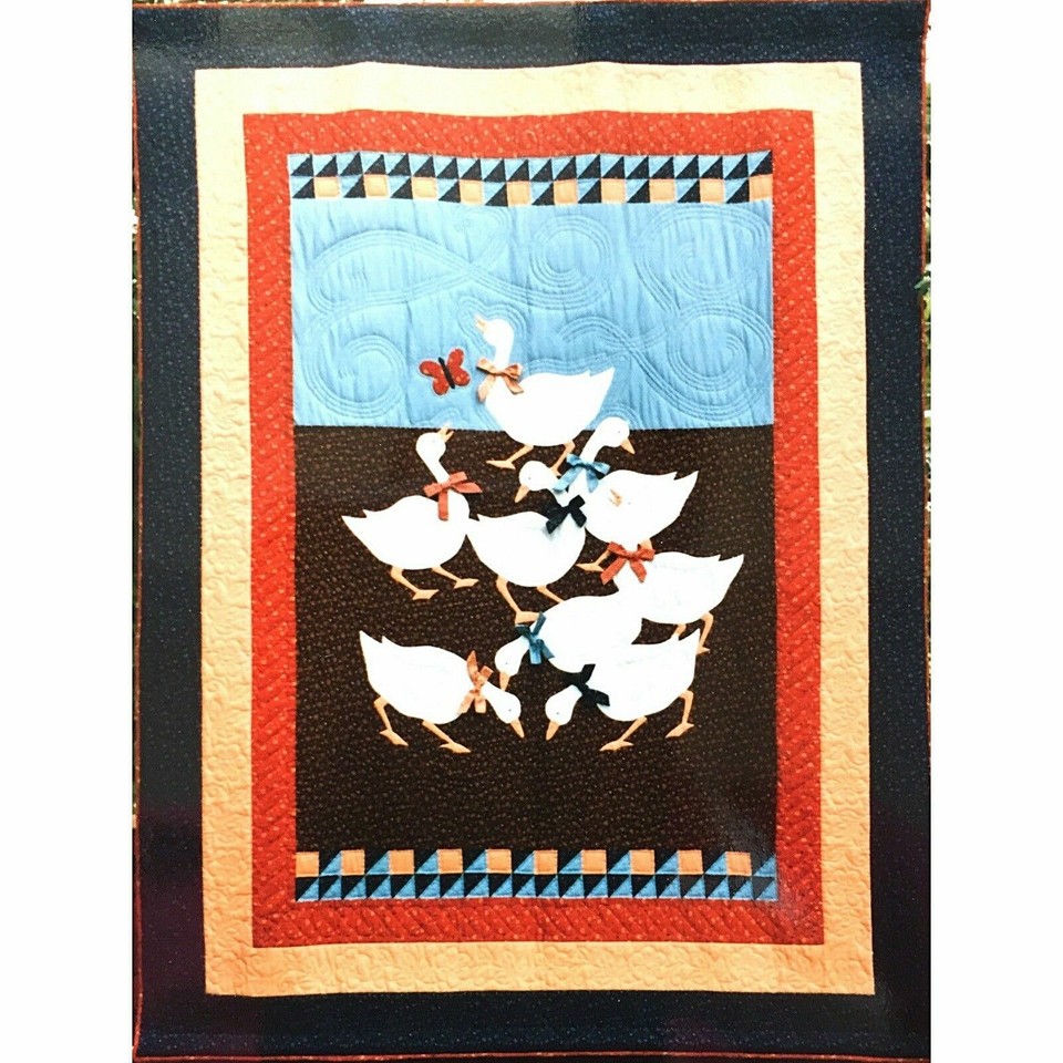 Goosey Goosey Gander Geese Goose Quilt PATTERN by Country Store ...