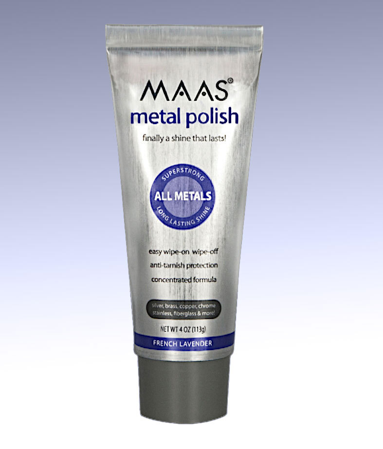 MAAS 91401 Metal Cleaning Polish 4 Ounce Tube French Lavender NEW | eBay