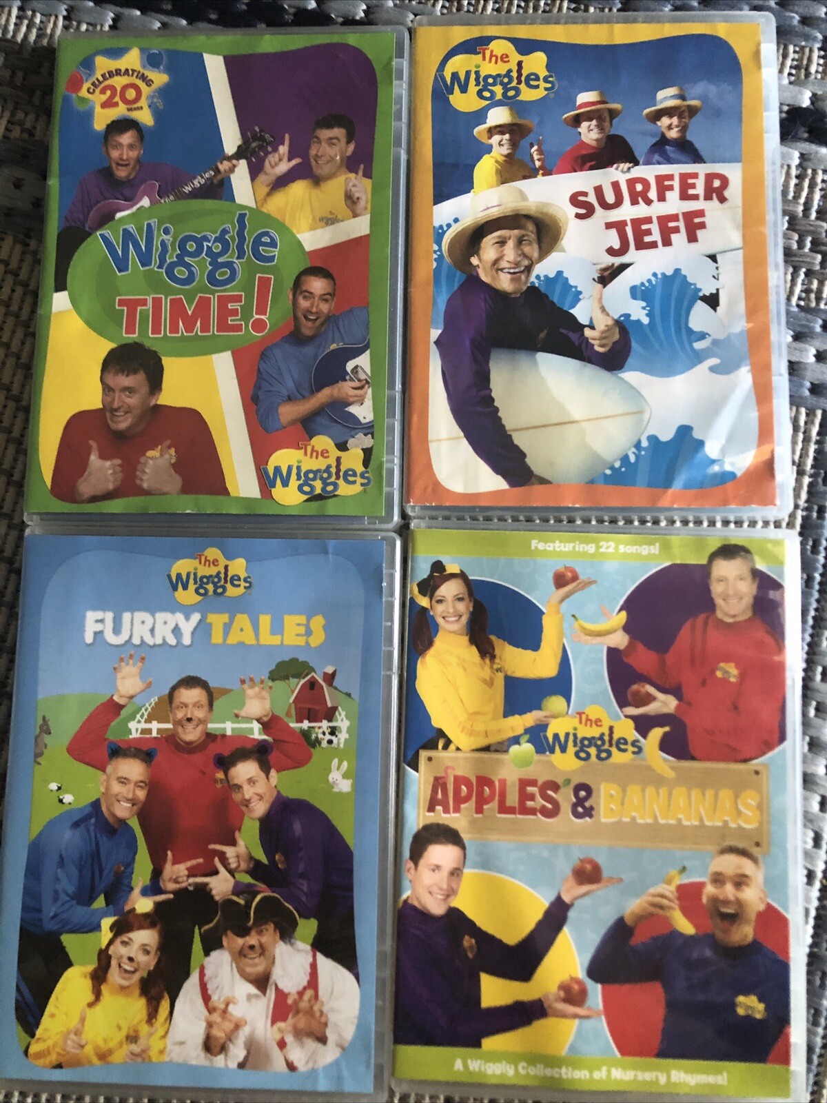 The Wiggles 4 DVD Lot Apples & Bananas, | Grelly USA